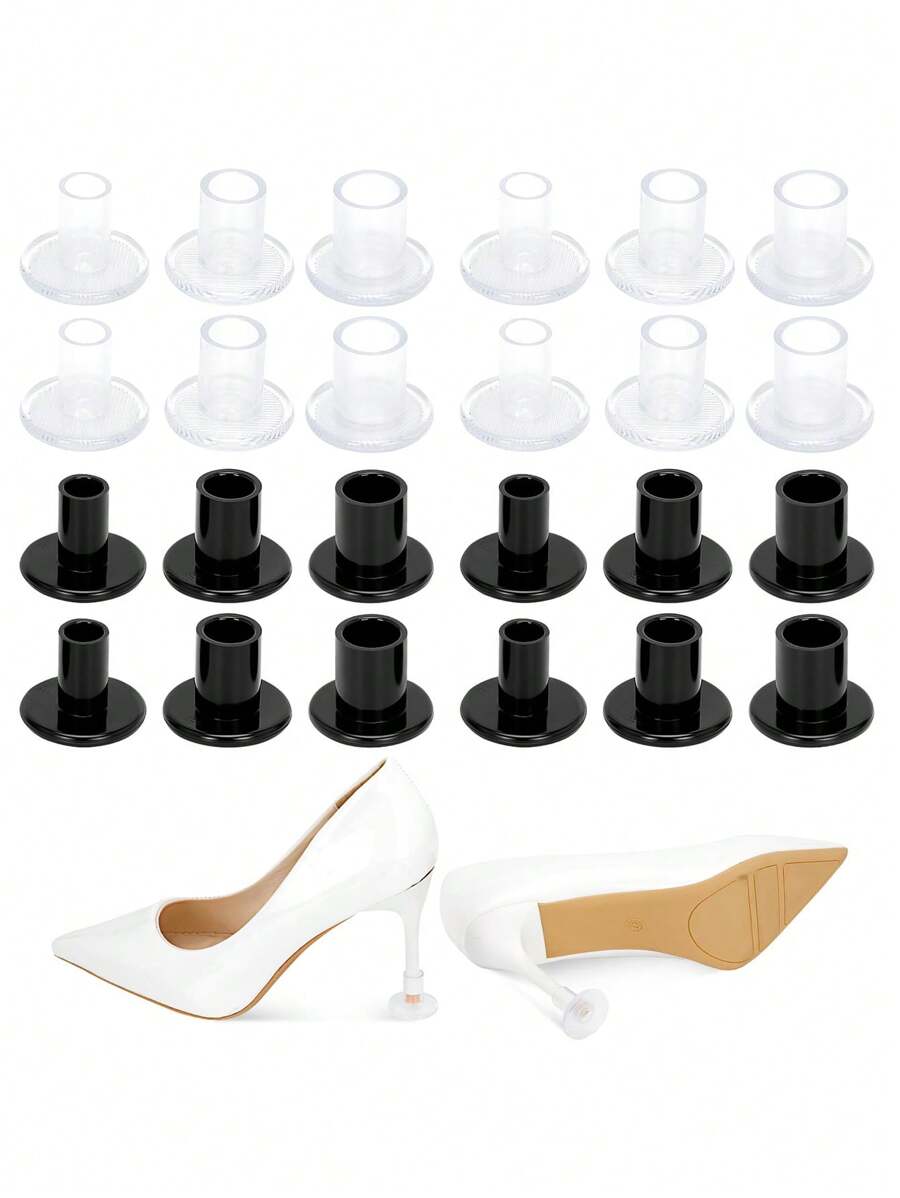4/8/12 Pairs High Heel Protectors 3 Sizes Heel Stoppers Heel Repair ...