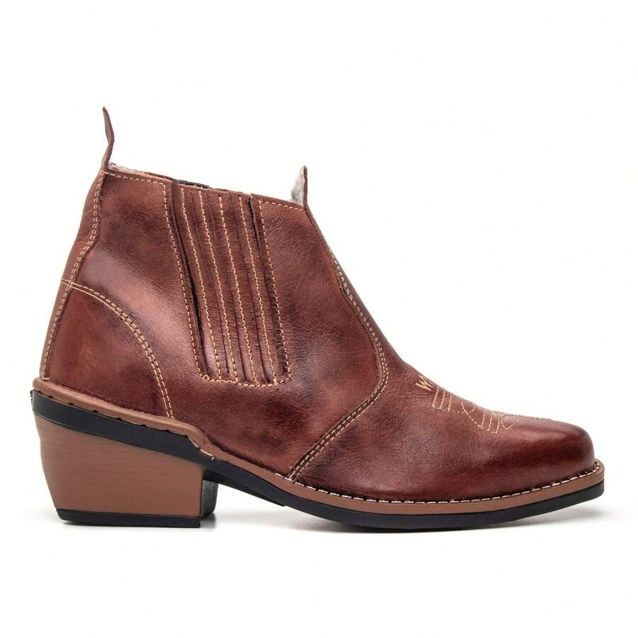 Farmer Boot Country Texas Farm Work Square Toe Chelsea Boot ZarbShoes ...