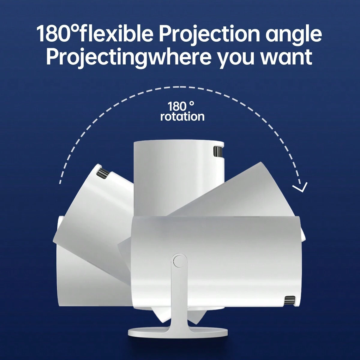 HY30 Mini Projector, Supports HD 1080P, Equipped With Multiple Popular ...