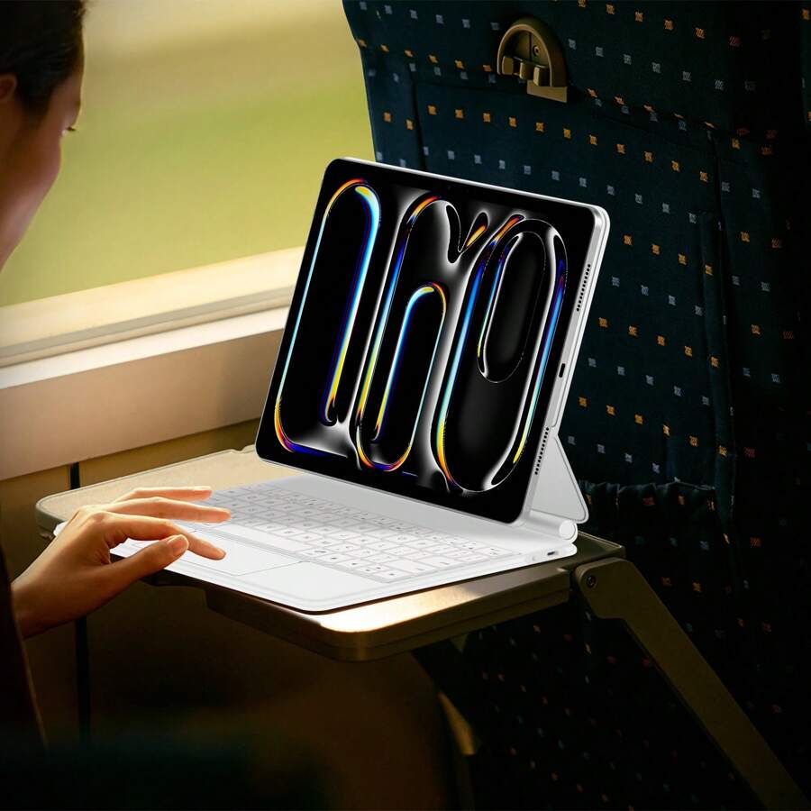 Keyboard Case For IPad Pro 13 Inch (M4) 2024 Backlight Magnetic Magic ...