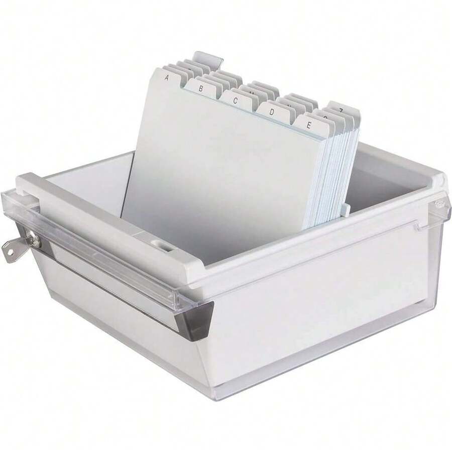 A5 Horizontal Special Edition Card File Case With 800 Cards, Lock ...