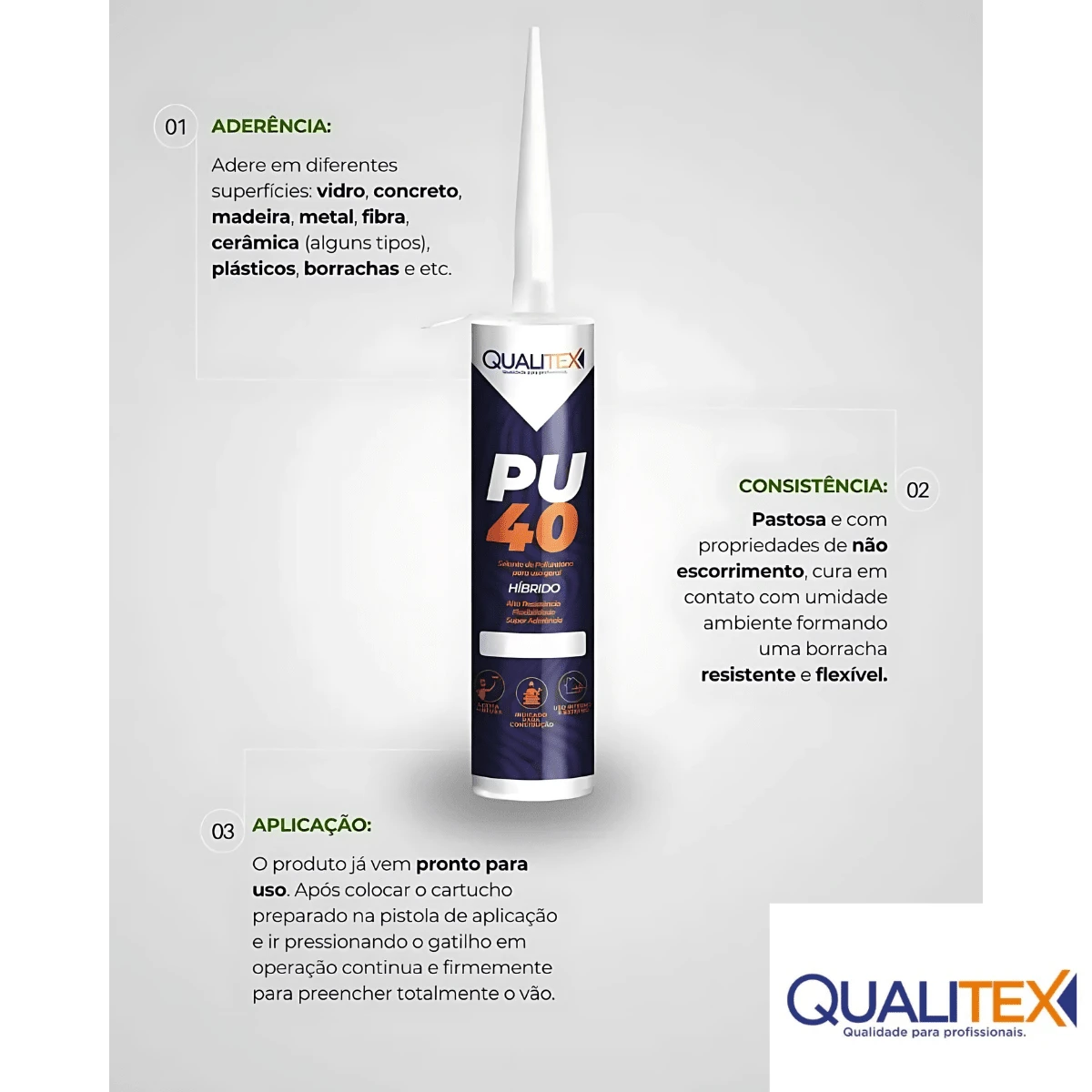 PU40 Adhesive Sealant Glue Pu40 White/Black 360g Polyurethane Adhesive ...