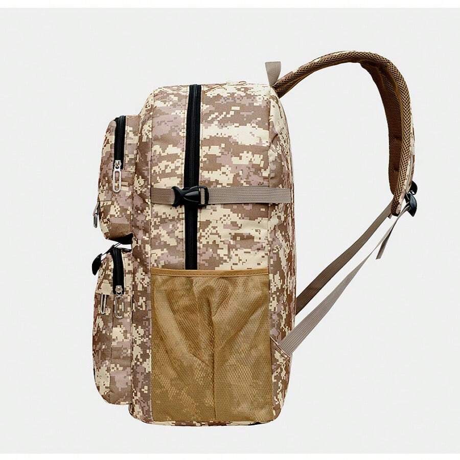 Camouflage Military Backpack Army 50 Liters Camping Trail | SHEIN USA