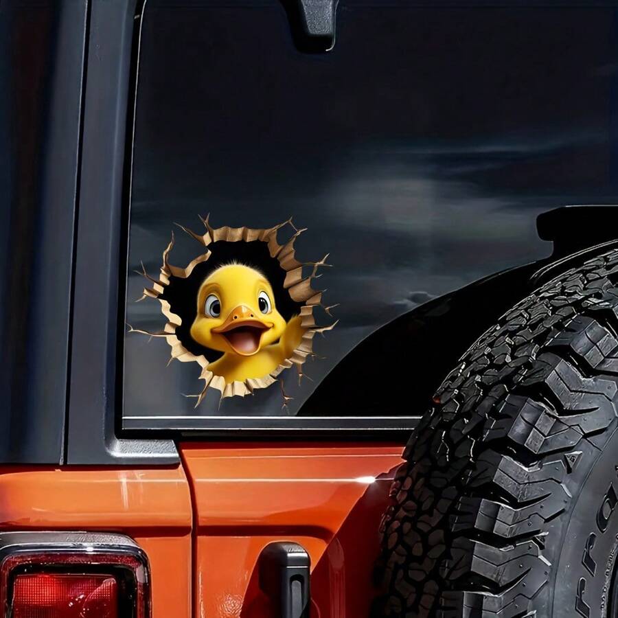 3D Decal - Waterproof And UV Resistant Vinyl Sticker For Vehicles ...