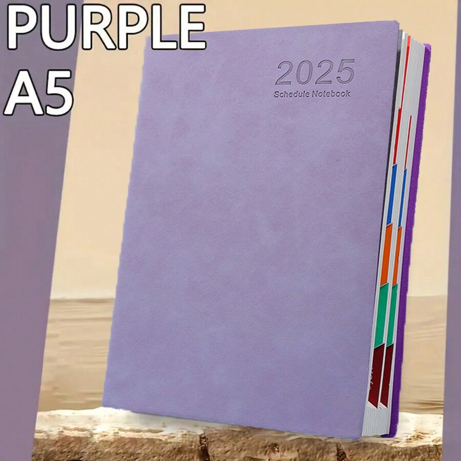 Minimalist Planner 2025 - Caderno Escolar e de Trabalho A5, 400 Páginas Super Grosso ...