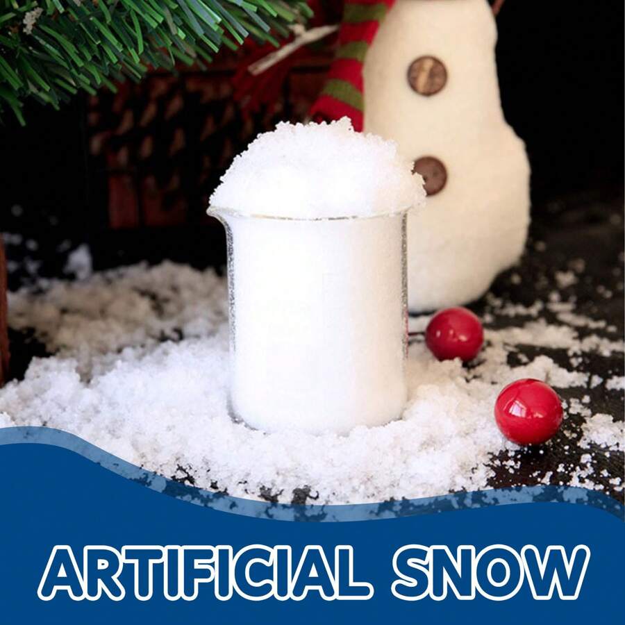 50g Indoor Decoration Artificial Snow, Snow Scene Photography, Window ...
