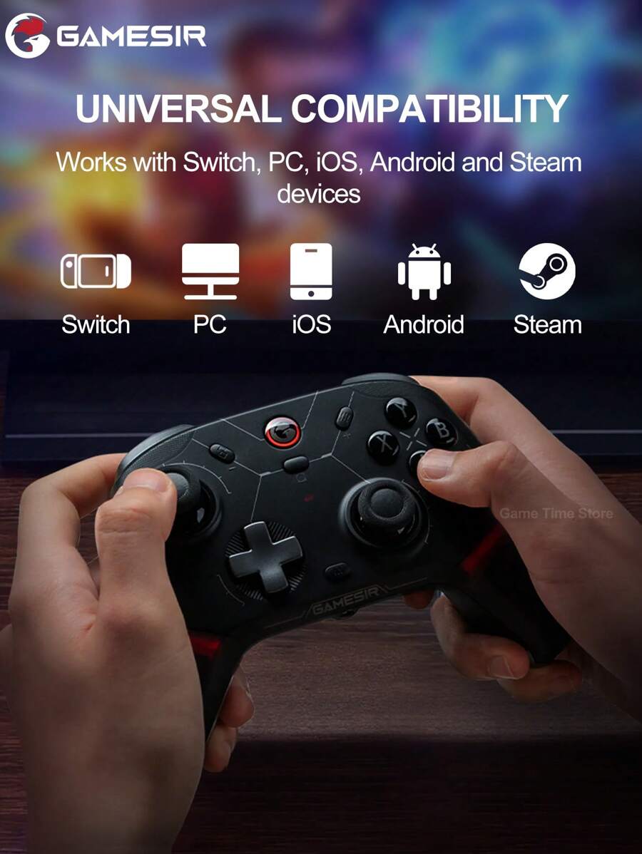 GAMESIR GameSir Cyclone 2 Pro Switch Controller Gamepads PC Compatible ...