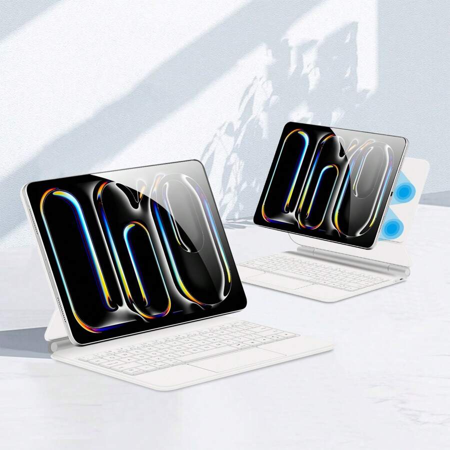 Keyboard Case For IPad Pro 13 Inch (M4) 2024 Backlight Magnetic Magic ...