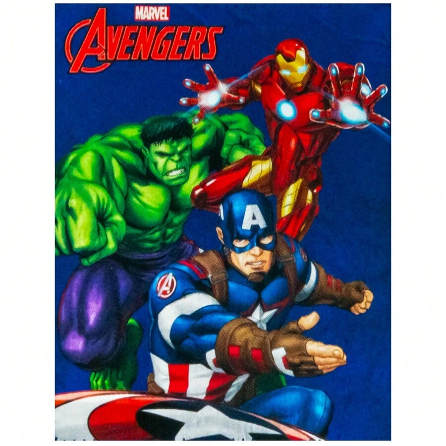 Marvel Fleece Logo Blanket (Multicolored) | SHEIN USA