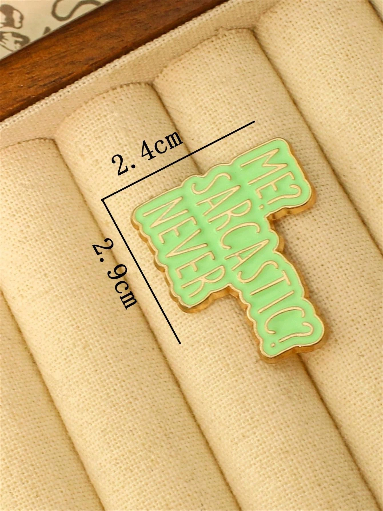 Yuan Shuo Cross-Border European And American English Sentence Brooch ...
