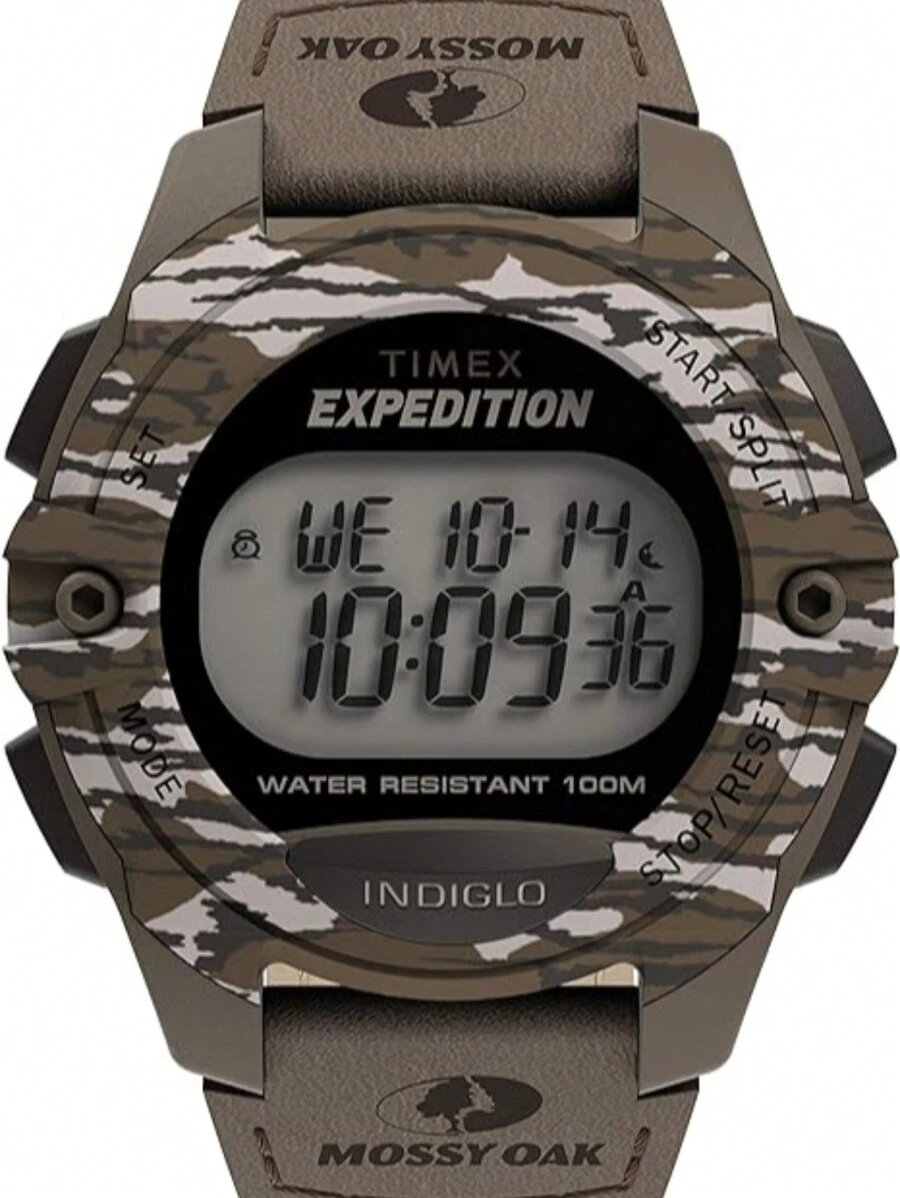 Timex X Expedition Digital CAT 40mm Camo Fabric Mens Watch TW4B19600 ...
