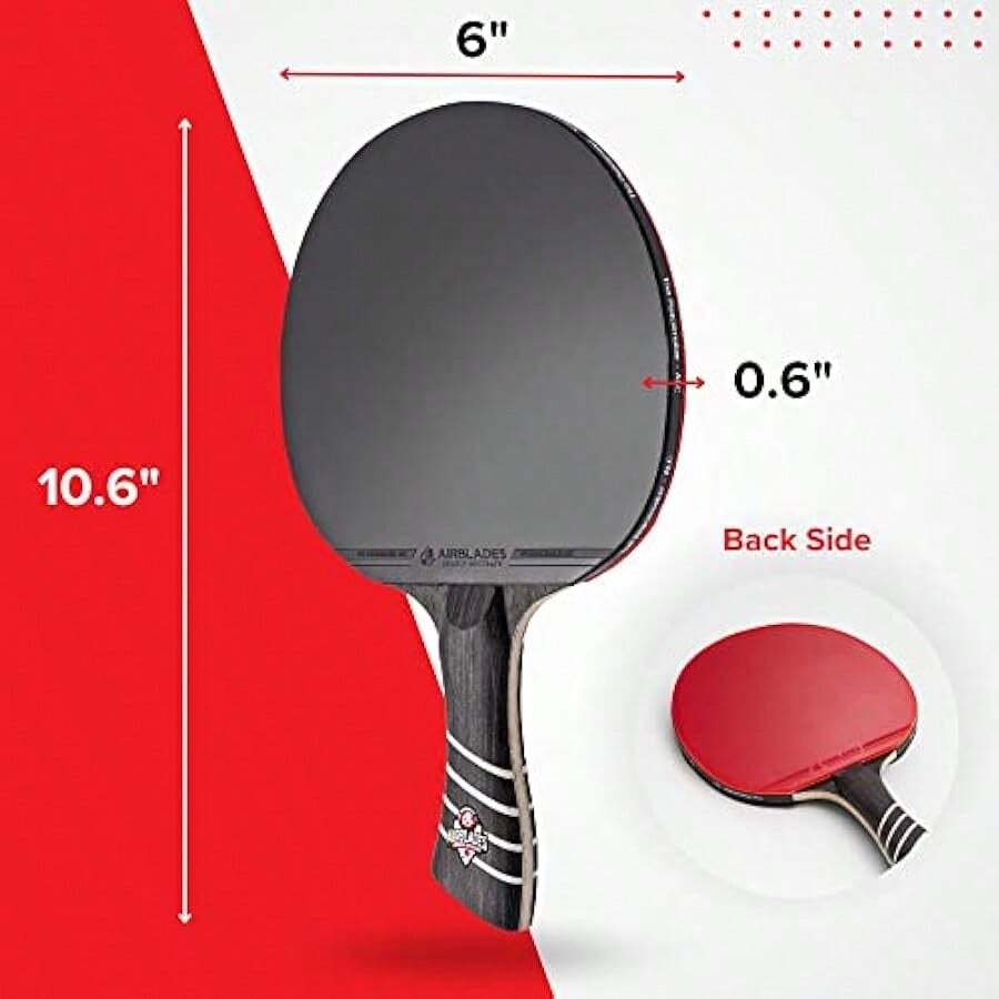 Professional Carbon Fiber Table Tennis Racket Maximum Spin And Control ...