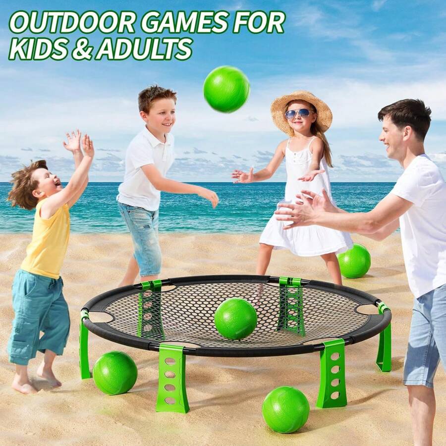 Outdoor Beach Ball Game, For Kids Teen Adults, Outdoor Game Beach Toys ...