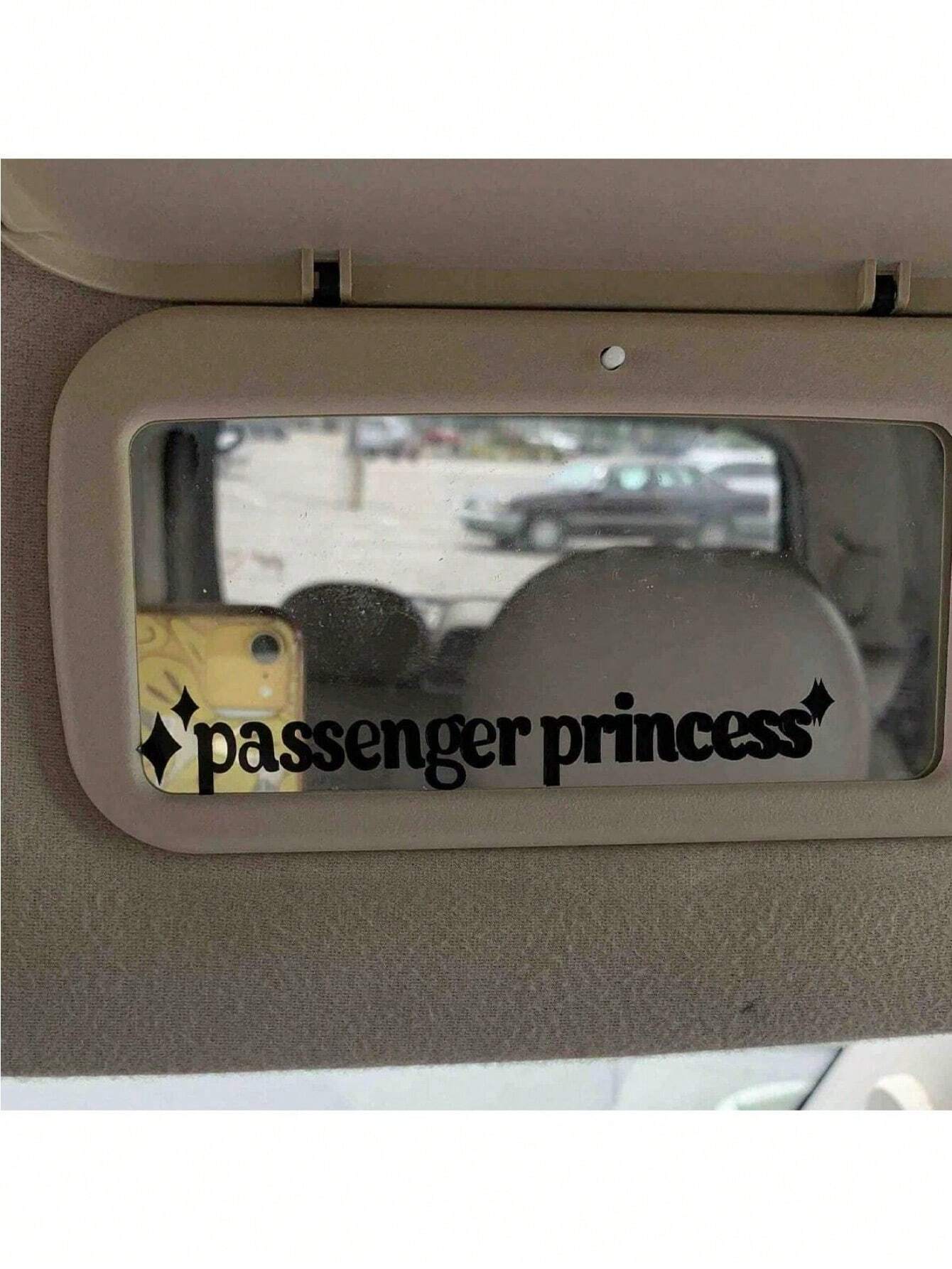 Reflective Car Sticker, Cute Girl Passenger Princess Reflective Sticker ...