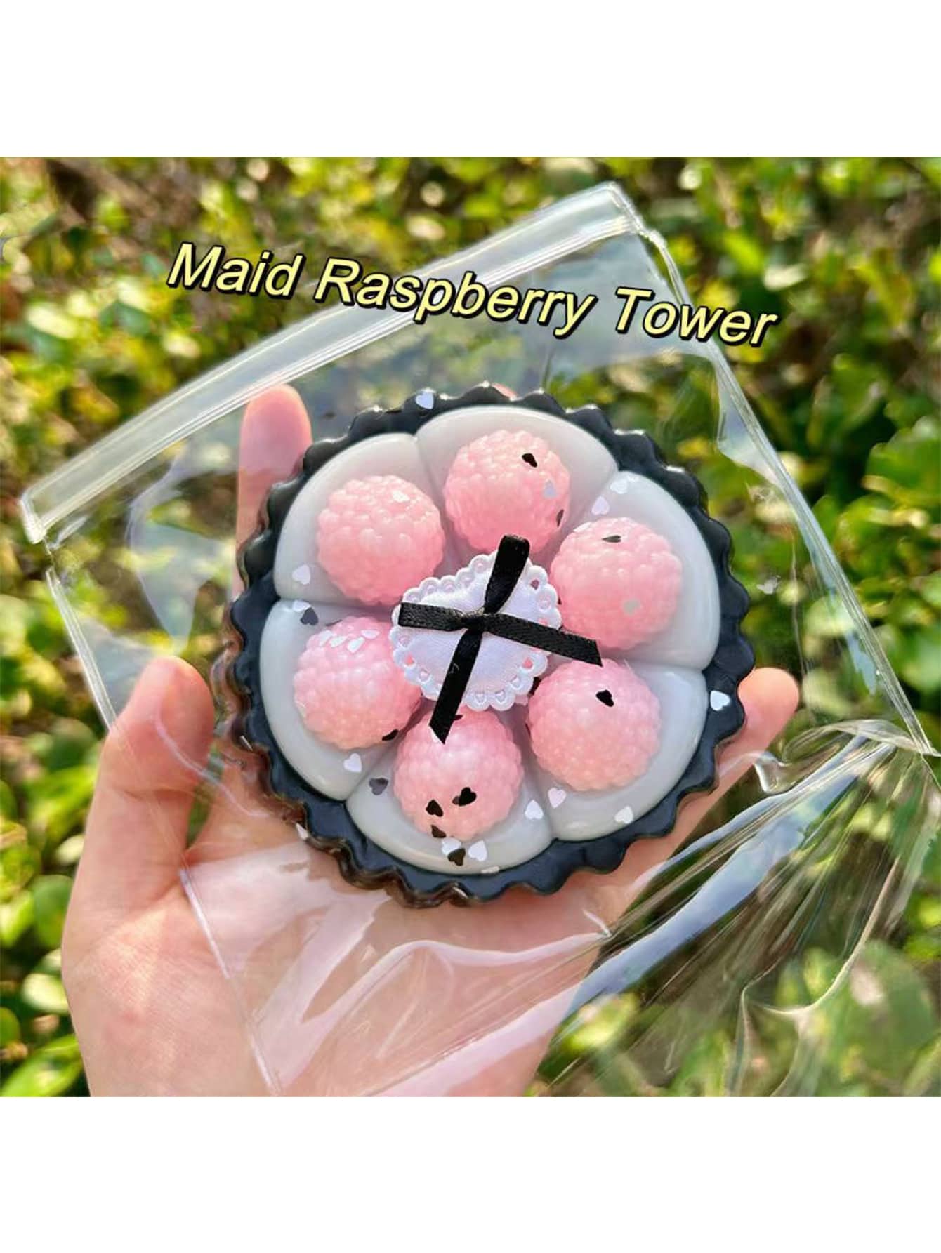 Cute High-Value Raspberry Tart Slow Rising Squishy Toy "Mud Maid ...