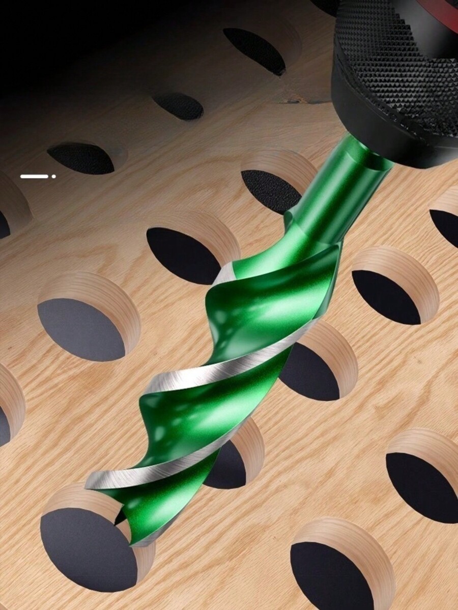 DAIEN Punta elicoidale in legno a 3 cave e 4 taglienti, utile per ...