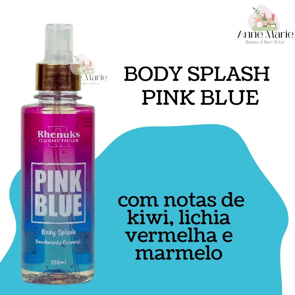 PINK BLUE BODY SPLASH RHENUKS 200 ML | SHEIN Brasil