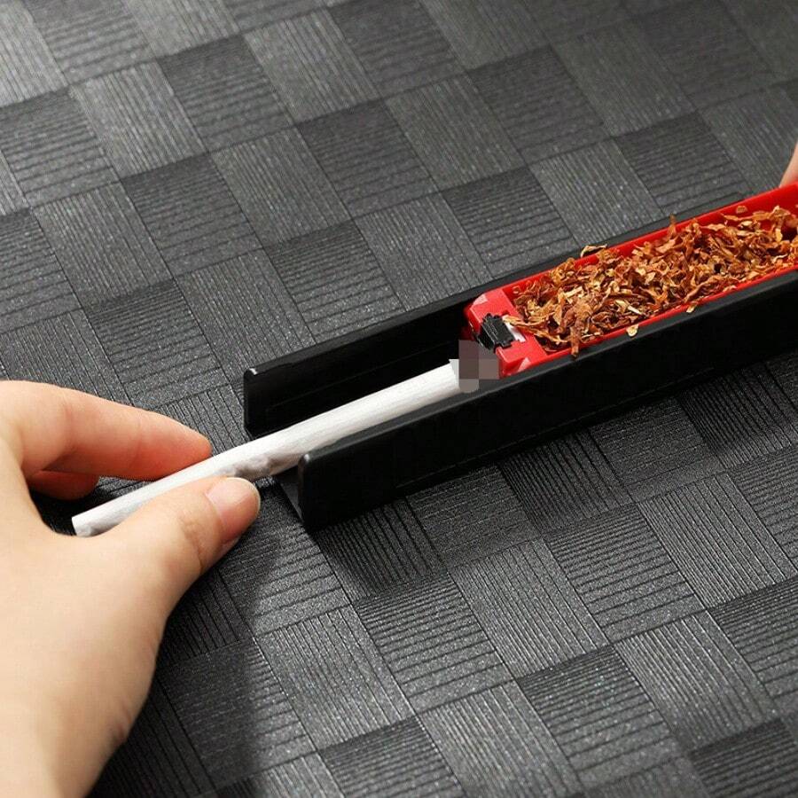 Household Manual Cigarette Roller, 8.0 Caliber Plastic Pull Tobacco ...