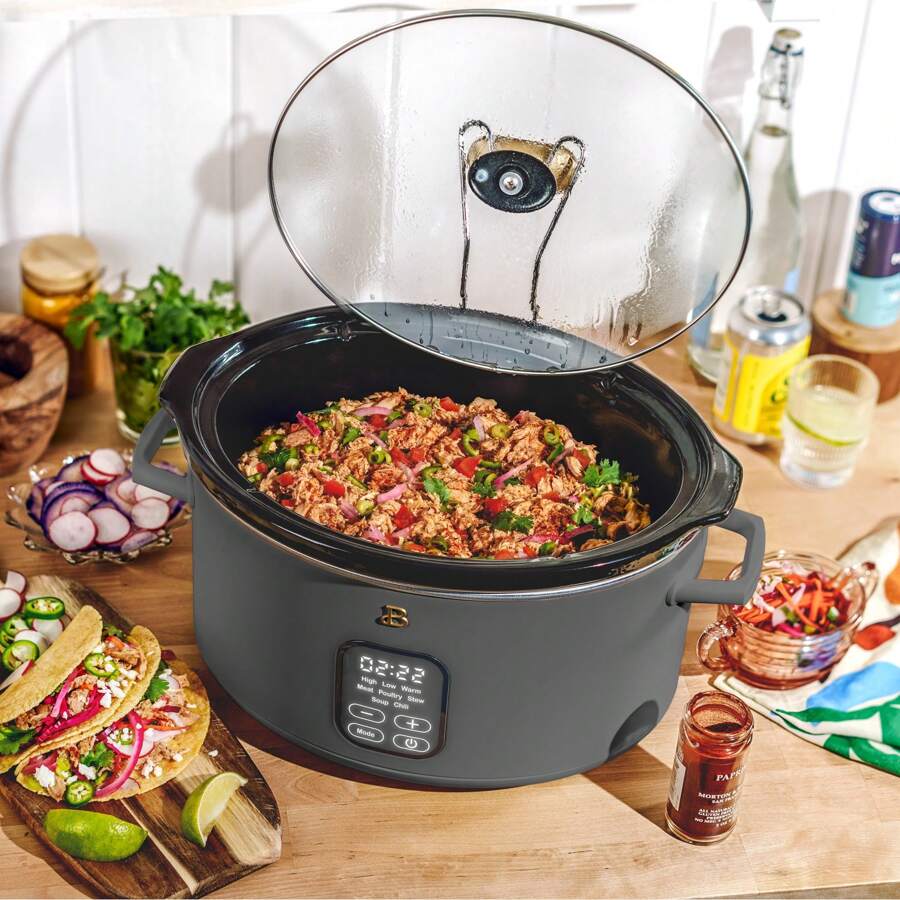 Beautiful 6 Qt Programmable Slow Cooker, Rose By Drew Barrymore | SHEIN USA