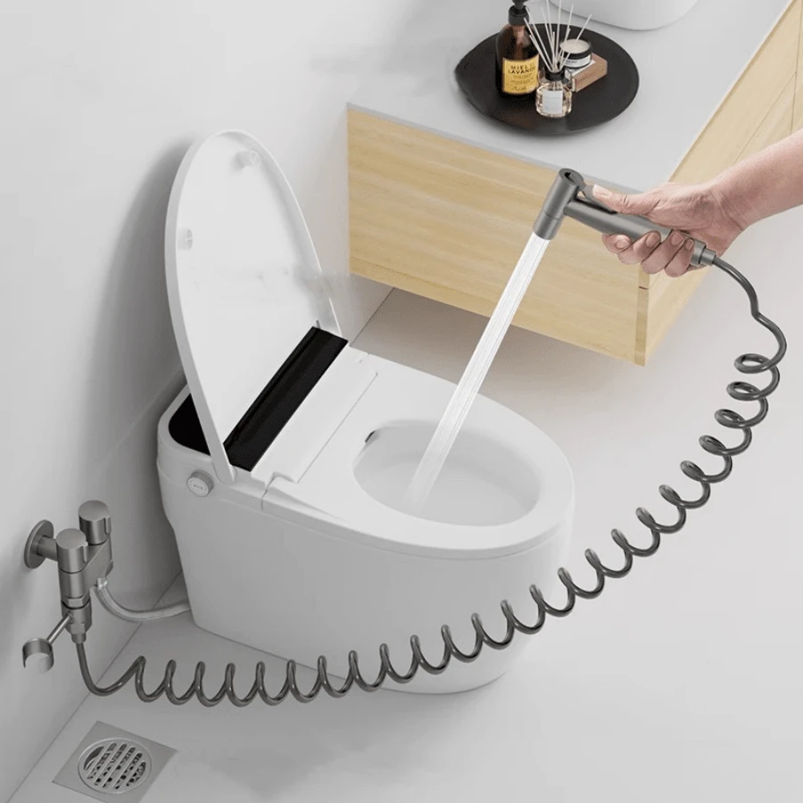 Toilet Bidet Sprayer Handheld Bidet Shattaf Set Women Wash Faucet Bidet ...