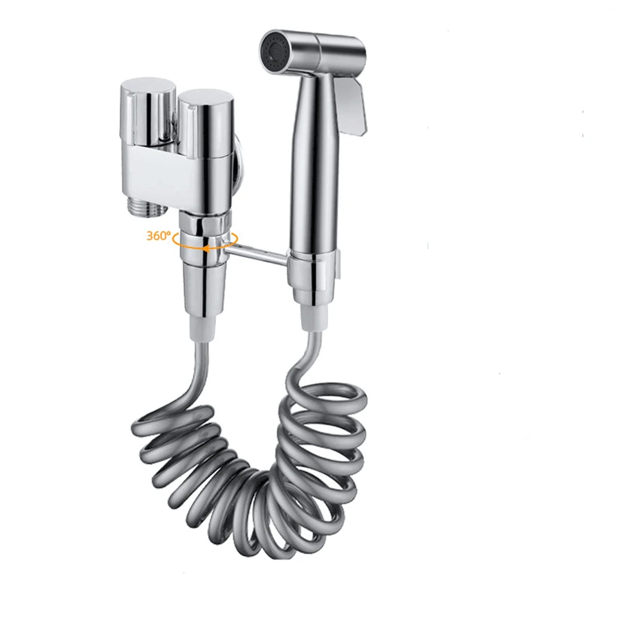 Toilet Bidet Sprayer Handheld Bidet Shattaf Set Women Wash Faucet Bidet ...
