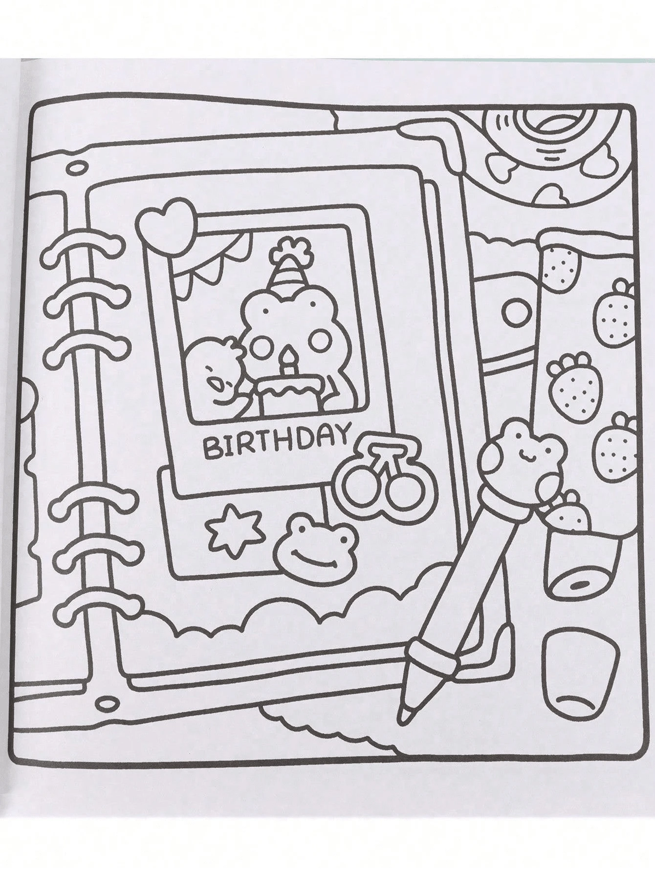 Comfy Days:Coloring Book For Adults, Bold And Easy, Simple And Big ...