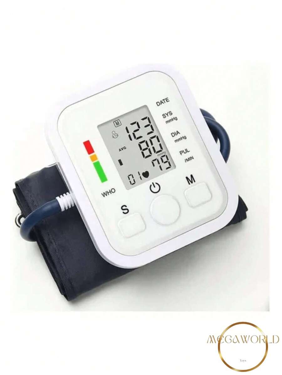 Digital Pressure Testing Device 1P White Color Blood Pressure Monitor ...