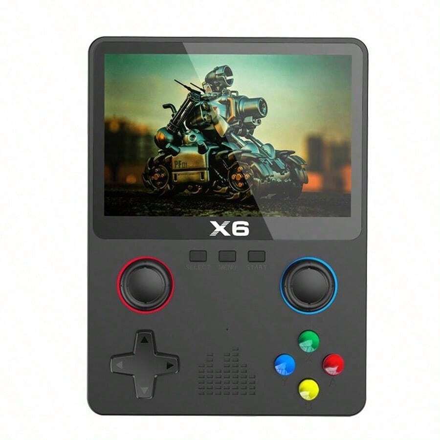 X6 Draagbare Retro Game Console 4K 10000 + Games Box 3.5Inch Mini ...
