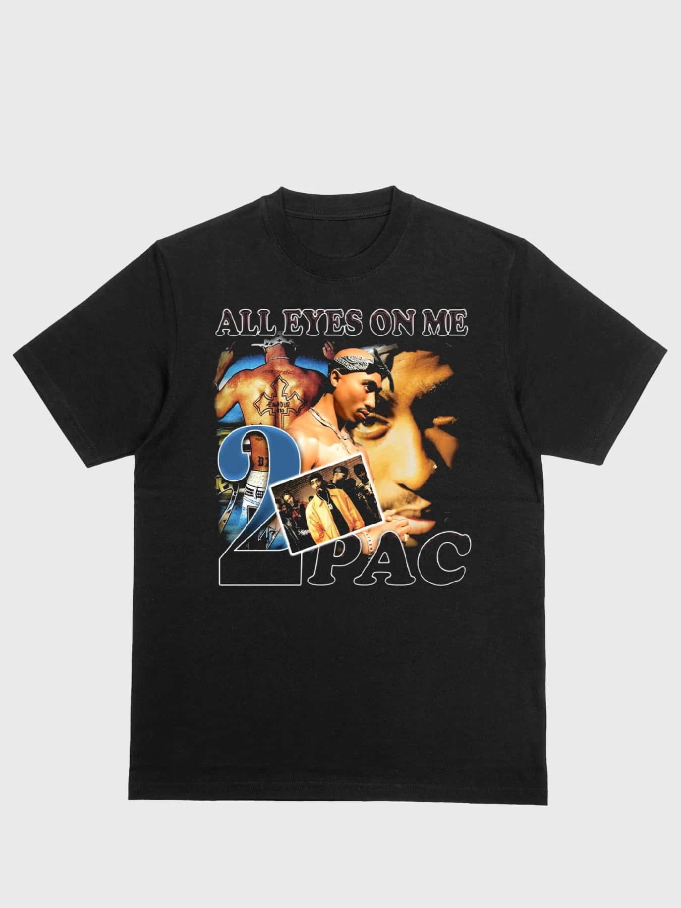 Hip-Hop Style Poster Pure Cotton 220 Grams Unisex Rapper Clothing Short ...