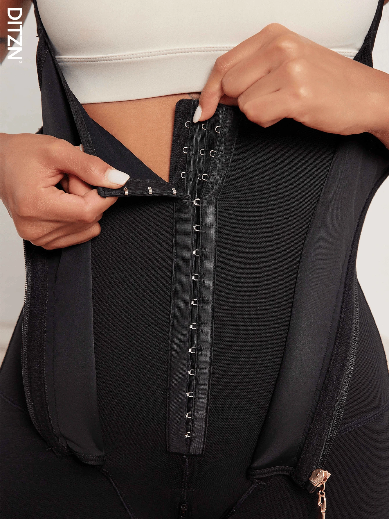 DITZN The New Strong Body Shaping Abdominal Corset Steel Bone Position ...