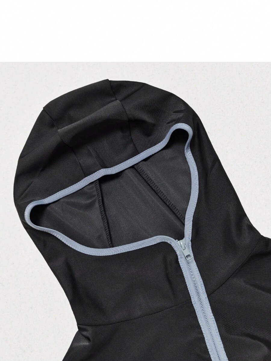 Modest Full Coverage Women's Arabic Style Set, Hooded Neck Beachwear 2 ...