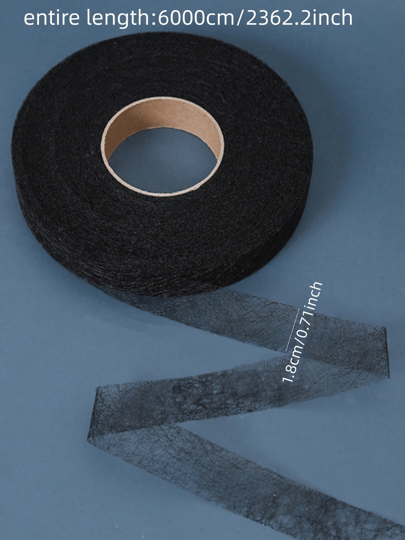 2 Rolls Of 70m Double-Sided Heat Transfer Tape, 1.8cm Wide, Lightweight ...