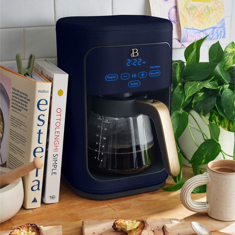 Beautiful 14-Cup Programmable Drip Coffee Maker With Touch-Activated ...