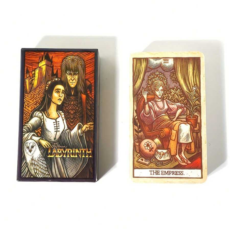 Labyrinth Tarot Cards Deck ( With Pdf-Guidebook ) Fortune Telling Game ...