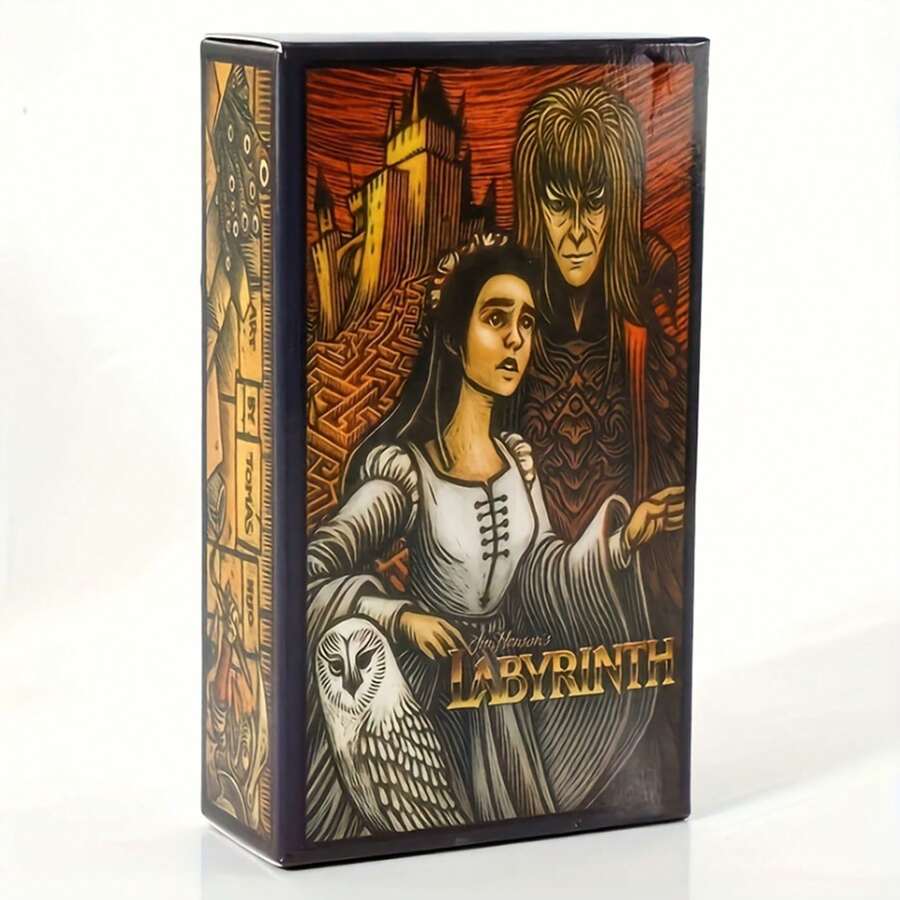 Labyrinth Tarot Cards Deck ( With Pdf-Guidebook ) Fortune Telling Game ...
