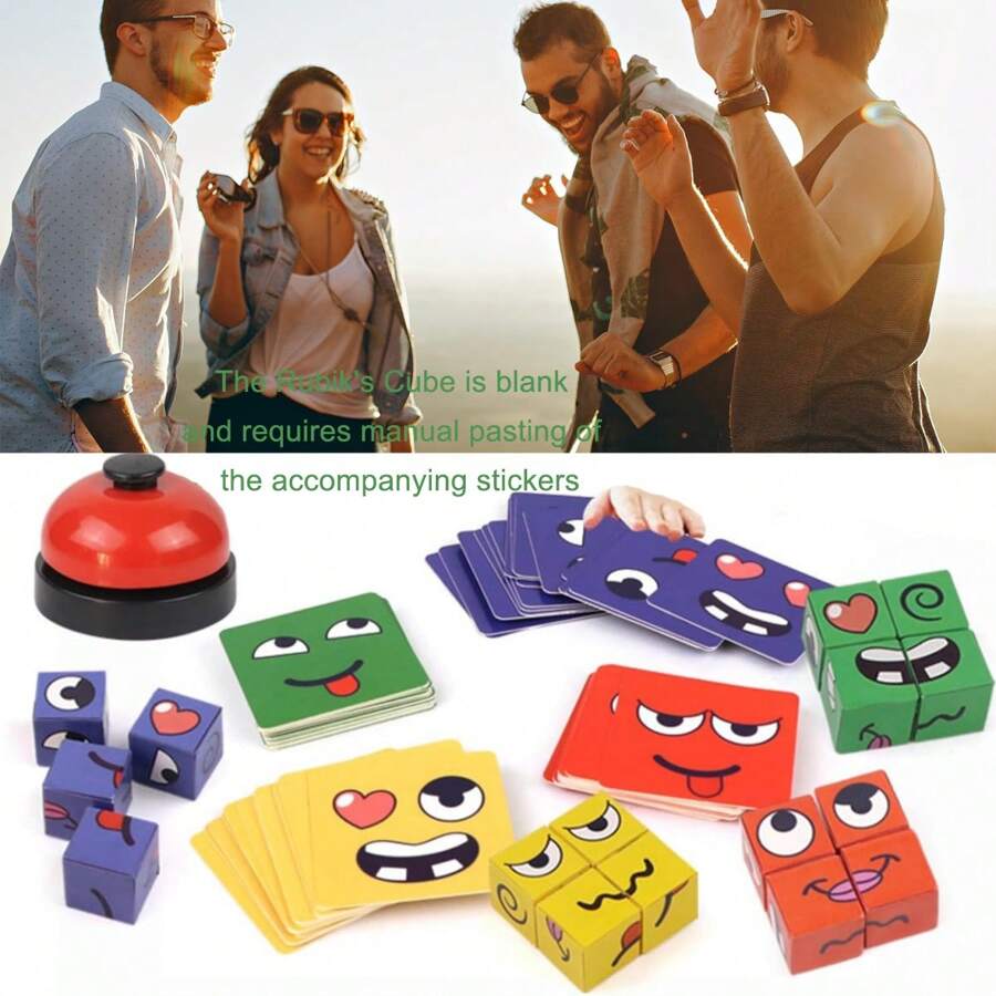Face Changing Magic Cubes Game, Uzzle Game On Sale, Face Blocks Game ...