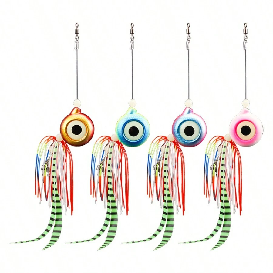 Anti-Snag Bottom Sea Fishing Iron Board Lures,Realistic Luminous Full ...