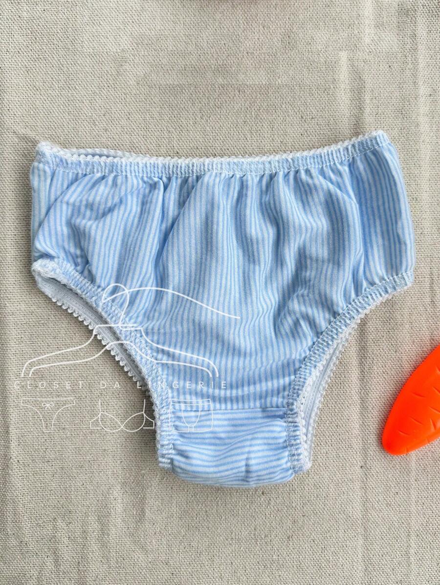 Kit 10 Calcinhas Infantis 2 a 7 Anos em Algodão Conforto Estampadas ...