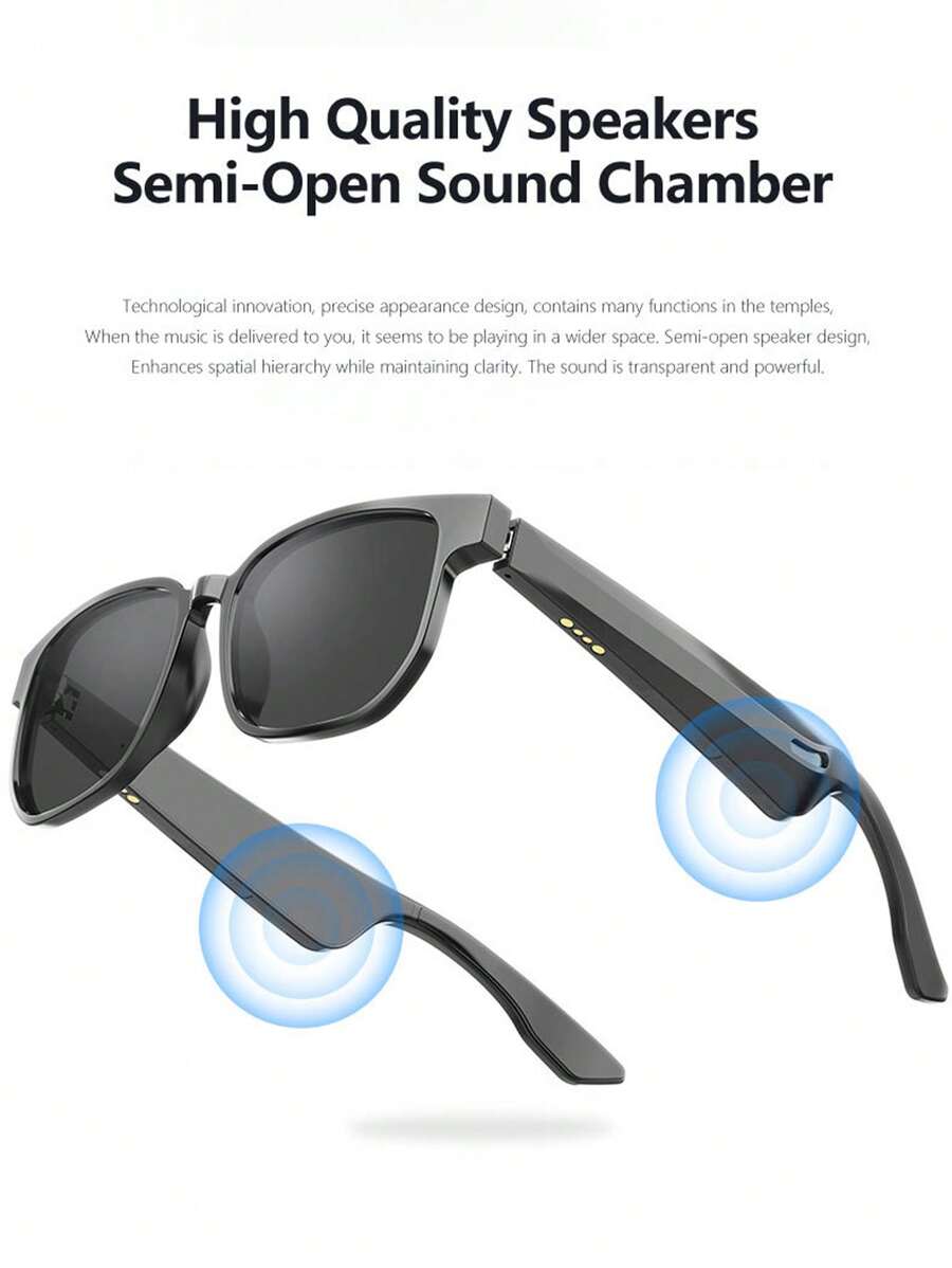 Gafas inteligentes con auriculares Bluetooth para conducir, con audio ...