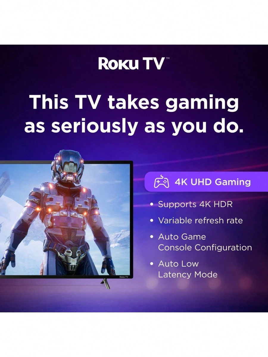 Hisense 65" Class 4K UHD LCD Roku Smart TV HDR R6 Series 65R6E4 | SHEIN USA