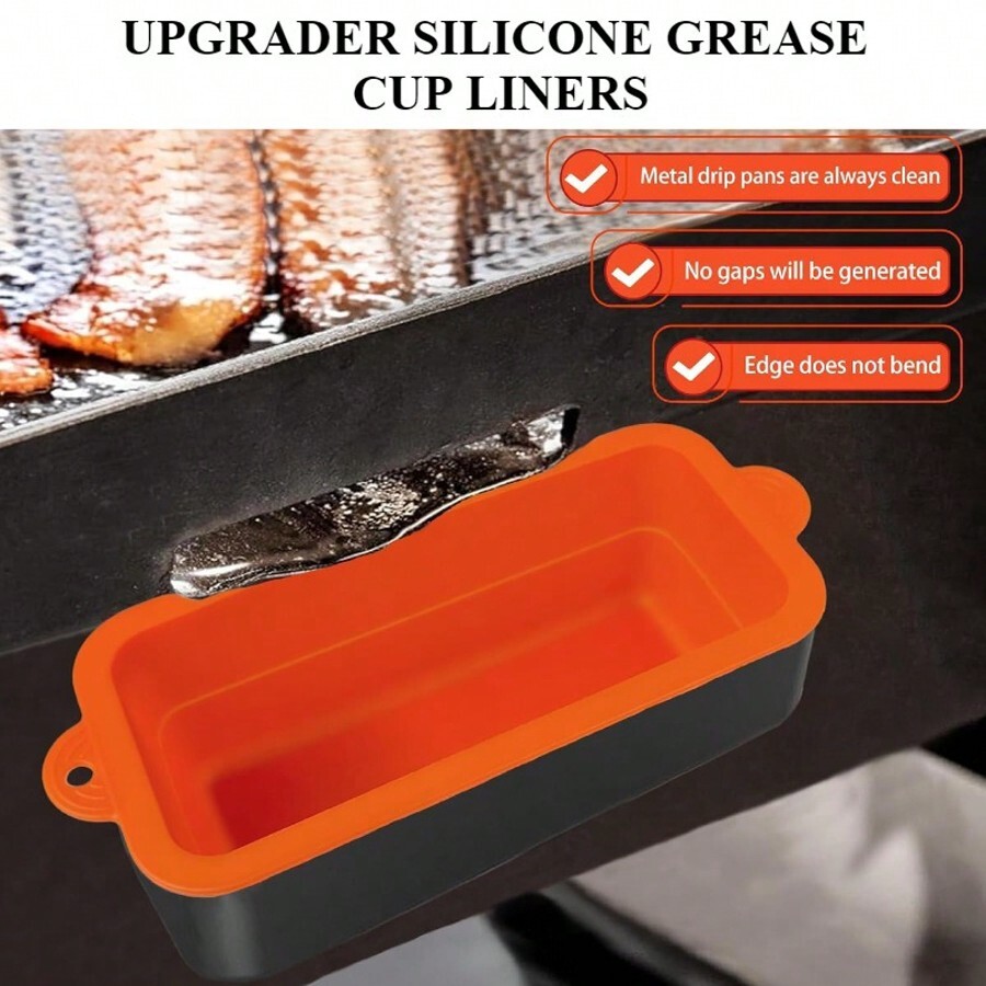 Reusable Grilling Fat Drip Pan - Heavy Duty, Multi-Use Oil Drip Tray ...