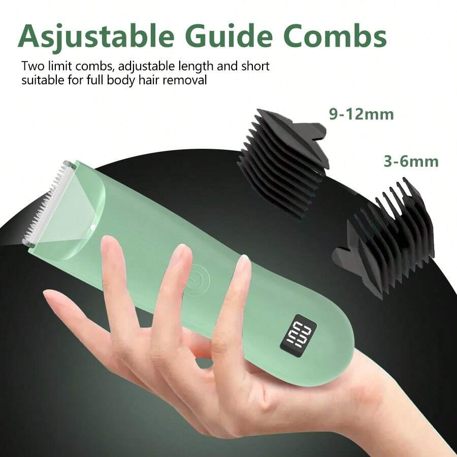 Men's Body Trimmer, Electric Shaver, Electric Inguinal And Pubic Hair ...