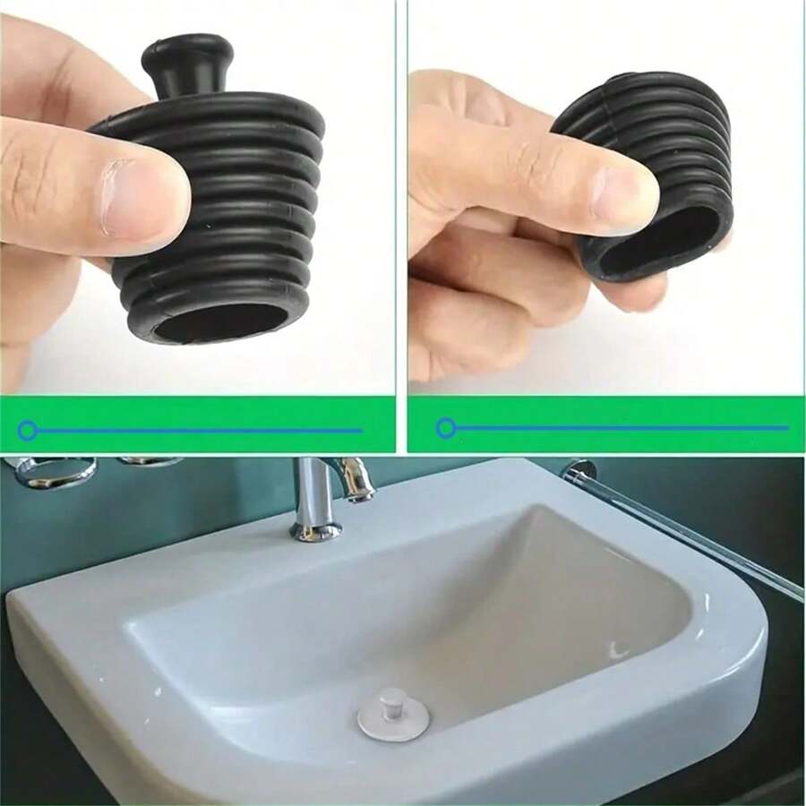 IPC Silicone Bathtub Plug, Bathroom Silicone Sink Plug, Conical Screw ...
