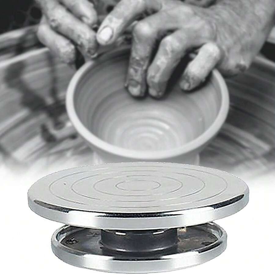 Heavy Duty Sculpting Wheel Turntable Pottery Stand Revolving DIY Tool ...