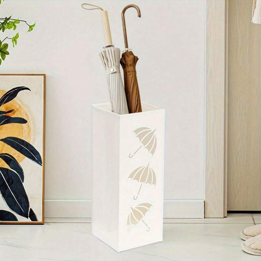 1pc Plastic Umbrella Holder, Free Standing Metal Umbrella Stand Rack ...