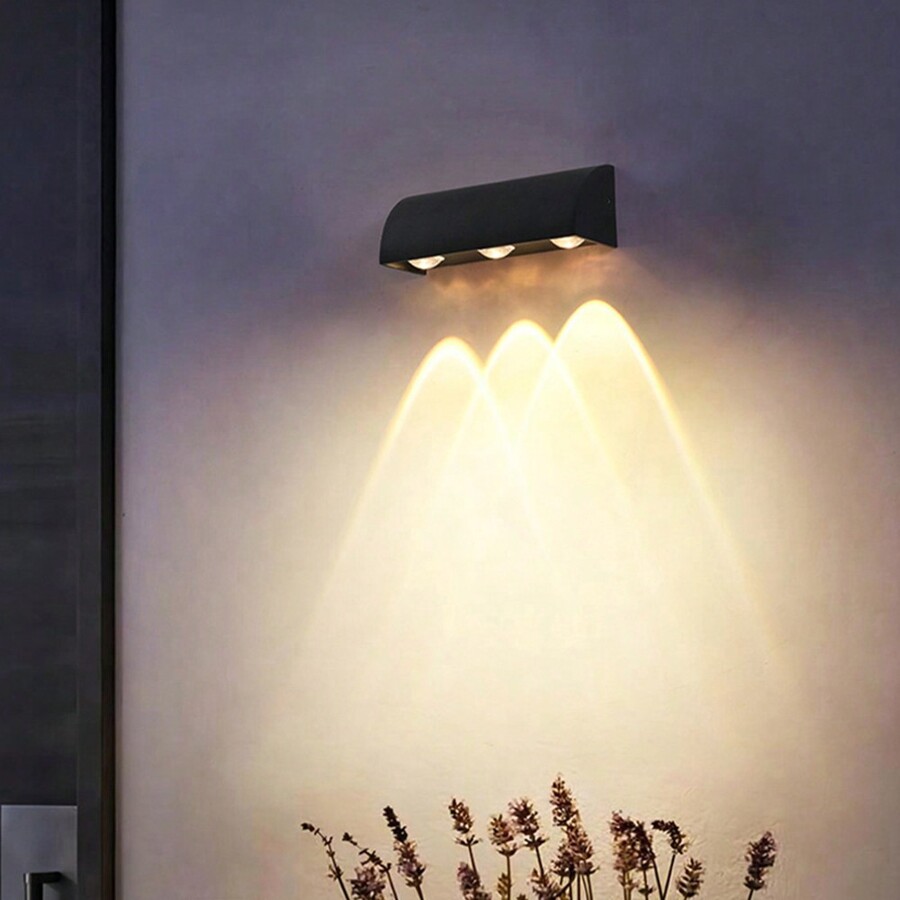 1 Pc, Waterproof Outdoor LED Wall Light, Garage Lighting Aluminum Wall ...