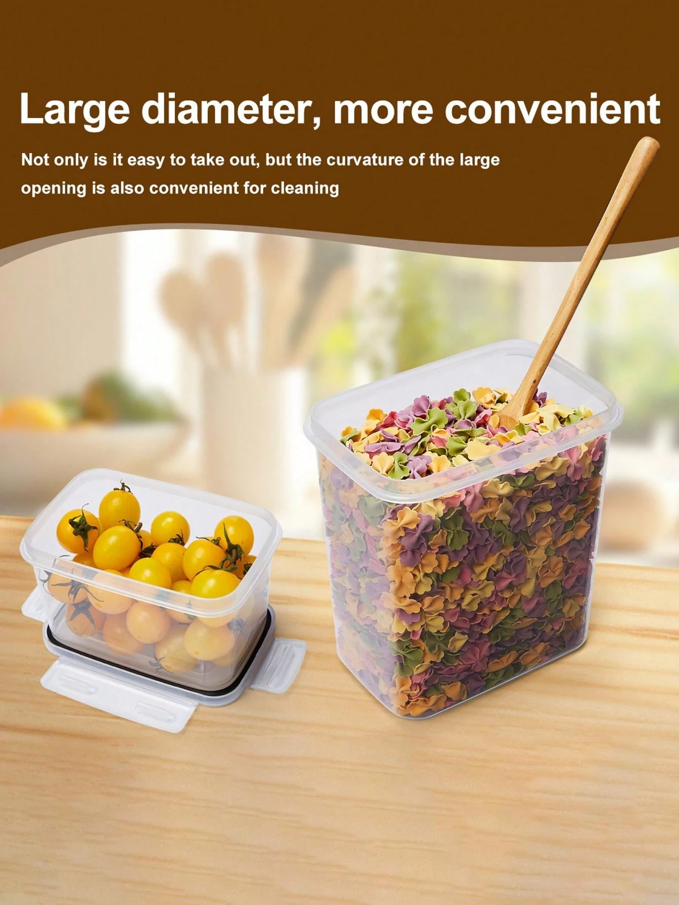 3/6/10/12/15/24PCS Kitchen Gadgets, Sealed Pasta Boxes With LIDS ...
