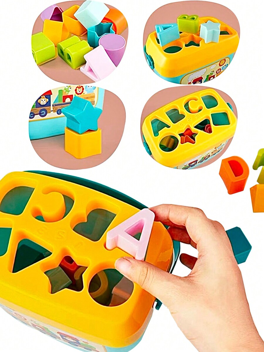 Baby Toys, Shape Matching Games Color Sensory Educational Kids Toys ...