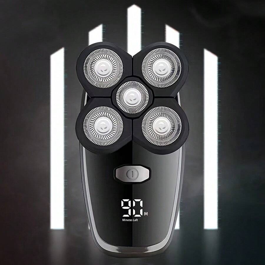 Electric Razor For Men Electric Head Hair Shaver LED Display - Men ...