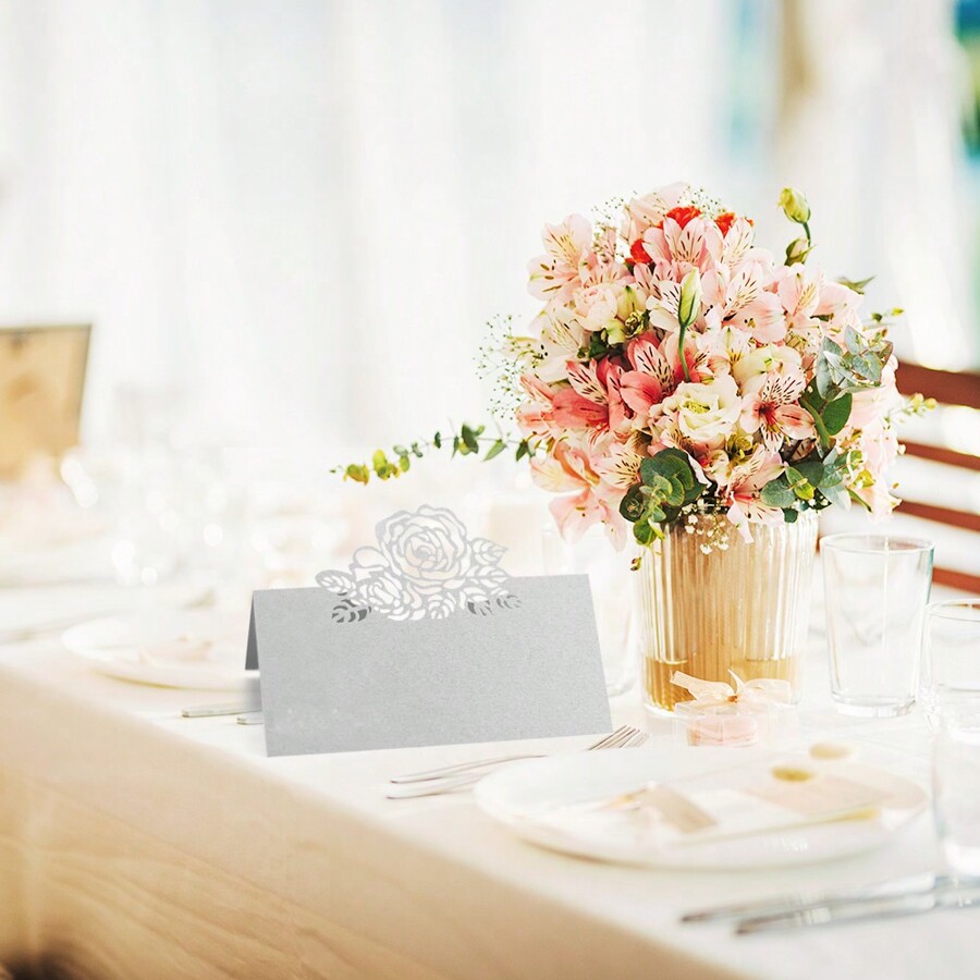 50 Pcs Wedding Place Cards Table Name Place Cards Seating Cards ...